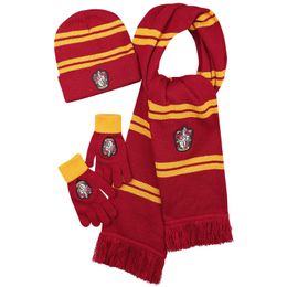 Harry Potter Gryffindor - Winter-Set Schal rot gelb