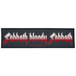 Black Sabbath Sabbath bloody sabbath Patch schwarz weiß rot