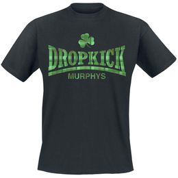 Dropkick Murphys Fighter Plaid T-Shirt schwarz in L