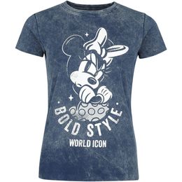 Micky Mouse Mickey Mouse Bold Style T-Shirt blau in L