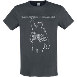 Rage Against The Machine Amplified Collection - The Battle Of LA T-Shirt charcoal in 3XL