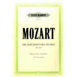 Die Hochzeit des Figaro, KV 492, Klavierauszug - Wolfgang Amadeus Mozart, Kartoniert (TB)