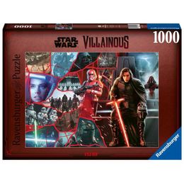 RAVENSBURGER VERLAG Ravensburger Puzzle 17340 - Kylo Ren - 1000 Teile Star Wars Villainous Puzzle für Erwachsene und Kinder ab 14 Jahren