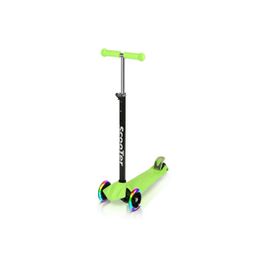 Gimisgu Scooter Kinderroller Tretroller LED-Räder bis 50 kg Höhenverstellbar