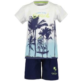 Blue Seven - T-Shirt SUNNY BEACH 2-teilig in white, Gr.92