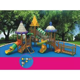 JVmoebel Spielturm mit Labyrinth Kletterturm Kinderspielplatz mit Rutschen Spielplätze
