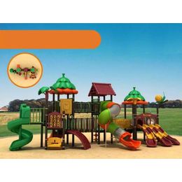 JVmoebel Spielturm Tieren Turm Outdoor mit Rutsche Spielplatz für Kinder