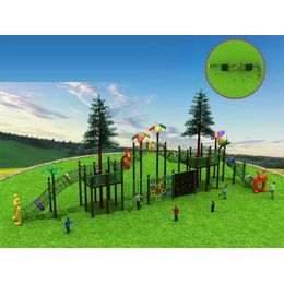 JVmoebel Spielturm Labyrinth des Sportkomplexes Kletterwand Unterhaltung für Kinder