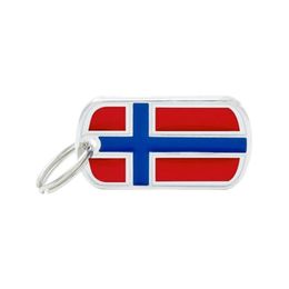 MyFamily ID Tag Norway Flag