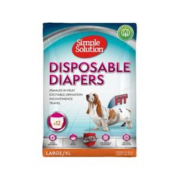 SIMPLE SOLUTION Disposable diapers 12 pcs. L-XL