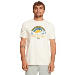 Quiksilver T-Shirt »Qs Mountain Trip« weiß XS XS Stoff: Baumwoll-Jersey-Stoff [160 g/m2]
