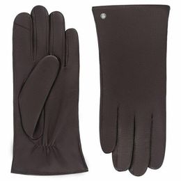 Roeckl Boston Touch Handschuhe Leder coffee