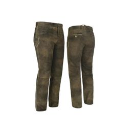 Spieth & Wensky Spieth & Wensky Trachtenlederhose 253-H Traunreut Stein Trachten Lederhose Traunreut Lange Hose Ziegenvelour