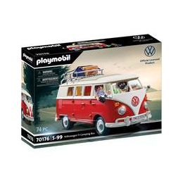 Playmobil 70176 Famous Cars Volkswagen T1 Camping Bus, Konstruktionsspielzeug Serie: Famous Cars Teile: 74 -teilig Altersangabe: ab 5 Jahren Material: Kunststoff