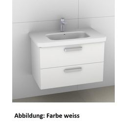 Artiqua 411 Waschtischunterschrank für DuraStyle 232080 Sangallo Grau quer, 411-WU2L-D41-7154-432 411-WU2L-D41-7154-432