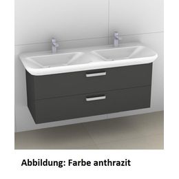 Artiqua 413 Waschtischunterschrank für MyDay 135430 Sangallo Grau quer, 413-WU2L-K78-7152-432 413-WU2L-K78-7152-432