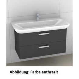 Artiqua 413 Waschtischunterschrank für MyDay 125400 Weiß Matt Select, 413-WU2L-K77-7161-171 413-WU2L-K77-7161-171