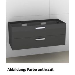 Artiqua 414 Waschtischunterschrank für Venticello 4104CK, Eiche Weiß quer NB, 414-WU2L-V114-7186-440 414-WU2L-V114-7186-440