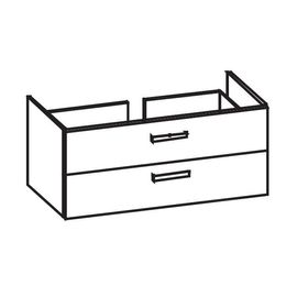 Artiqua 414 Waschtischunterschrank f&uuml;r Legato 4153C1 Wei&szlig; Matt Select, 414-WU2L-V142-7161-171 414-WU2L-V142-7161-171