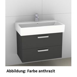 Artiqua 414 Waschtischunterschrank f&uuml;r Memento 513385, 513386 Eiche Wei&szlig; quer NB, 414-WU2L-V17-7186- 414-WU2L-V17-7186-440