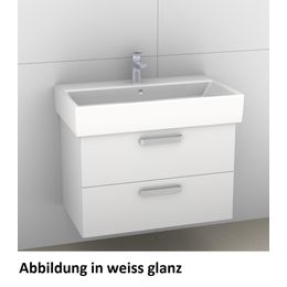 Artiqua 414 Waschtischunterschrank f&uuml;r Memento 513385, 513386 Sangallo Grau quer, 414-WU2L-V17-7152- 414-WU2L-V17-7152-432