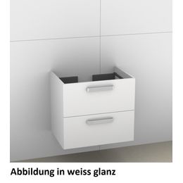 Artiqua 414 Waschtischunterschrank f&uuml;r Memento 513361, 513363 Sangallo Grau quer, 414-WU2L-V24-7152- 414-WU2L-V24-7152-432