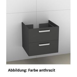 Artiqua 414 Waschtischunterschrank f&uuml;r Subway 613670, 613672, Sangallo Grau quer, 414-WU2L-V48-7154- 414-WU2L-V48-7154-432