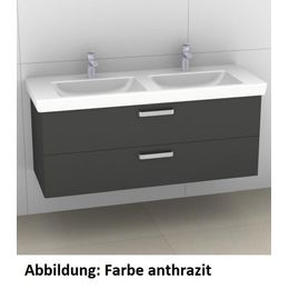 Artiqua 414 Waschtischunterschrank f&uuml;r Subway 2.0 7175D1 Oxid Hellgrau quer, 414-WU2L-V76-7183-721 414-WU2L-V76-7183-721