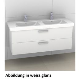 Artiqua 414 Waschtischunterschrank f&uuml;r Subway 2.0 7175D0 Sangallo Grau quer, 414-WU2L-V77-7152-432 414-WU2L-V77-7152-432