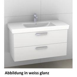 Artiqua 414 Waschtischunterschrank f&uuml;r Subway 2.0 7175A0 Sangallo Grau quer, 414-WU2L-V71-7152-432 414-WU2L-V71-7152-432