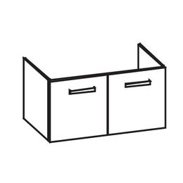 Artiqua 414 Waschtischunterschrank f&uuml;r Subway 2.0 7175A0, 7175A1 Wei&szlig; Matt Select, 414-WU2T-V71-7161 414-WU2T-V71-7161-171