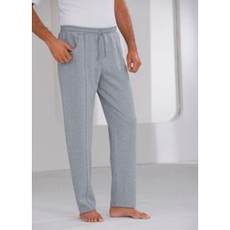 Herren Freizeithose mit M&uuml;nzt&auml;schchen grau-meliert Gr&ouml;&szlig;e 24/25