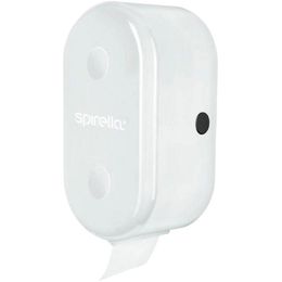 Spirella Toilettenpapierhalter CUBE, mit Ersatzrollenhalter, grün, weiß