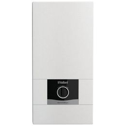 Vaillant Durchlauferhitzer VEDE24/8PRO, elektronisch, min. 35 °C, max. 55 °C, 1 St., mit extra flacher Bauweise, weiß