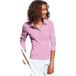 Langarm-Poloshirt