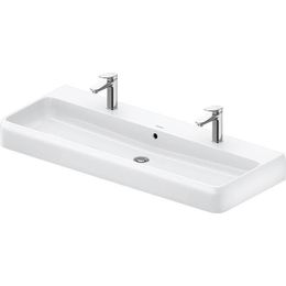 Duravit Qatego Waschtisch Weiß Hochglanz 1200 mm - 2382120026 2382120026