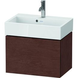 Duravit L-Cube Waschtischunterbau wandhängend Amerikanischer Nussbaum Matt 584x391x394 mm - LC611901 LC611901313