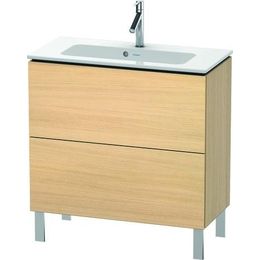 Duravit L-Cube Waschtischunterbau bodenstehend Mediterrane Eiche Matt 820x391x704 mm - LC667407171 LC667407171