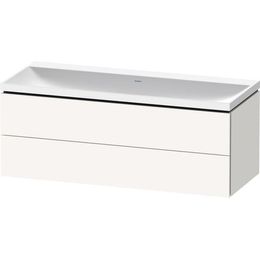 Duravit L-Cube c-shaped Set wandh&auml;ngend Wei&szlig; Supermatt 1200x480x480 mm - LC6953N84840000 LC6953N84840000