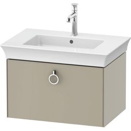 Duravit White Tulip Waschtischunterbau wandh&auml;ngend Taupe Seidenmatt 684x458x410 mm - WT4251060600010 WT4251060600010