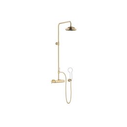 Dornbracht Shower Pipe mit Brause-Thermostat MADISON 34459360 Messing (23kt Gold) 34459360-09