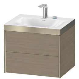 Duravit XViu c-bonded Set wandhängend Eiche Terra Matt 600x480x503 mm - XV4614EB135P XV4614EB135P