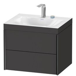 Duravit XViu c-bonded Set wandhängend Graphit Supermatt 600x480x503 mm - XV4614EB280C XV4614EB280C