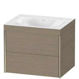 Duravit XViu c-bonded Set wandhängend Eiche Terra Matt 600x480x503 mm - XV4614NB135C XV4614NB135C