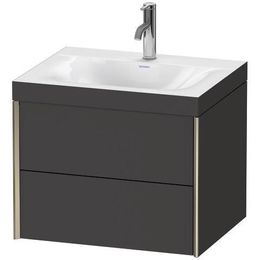 Duravit XViu c-bonded Set wandhängend Graphit Supermatt 600x480x503 mm - XV4614OB180C XV4614OB180C