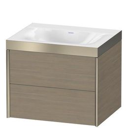 Duravit XViu c-bonded Set wandhängend Eiche Terra Matt 600x480x503 mm - XV4614NB135P XV4614NB135P