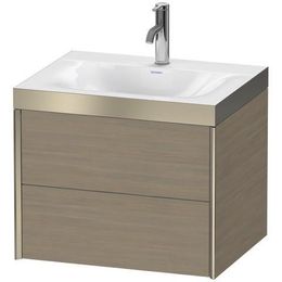 Duravit XViu c-bonded Set wandhängend Eiche Terra Matt 600x480x503 mm - XV4614OB135P XV4614OB135P