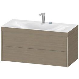 Duravit XViu c-bonded Set wandhängend Eiche Terra Matt 1000x480x503 mm - XV4616EB135C XV4616EB135C