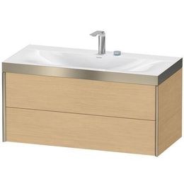 Duravit XViu c-bonded Set wandhängend Natur Eiche Matt 1000x480x503 mm - XV4616EB130P XV4616EB130P