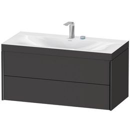 Duravit XViu c-bonded Set wandhängend Graphit Supermatt 1000x480x503 mm - XV4616EB280C XV4616EB280C